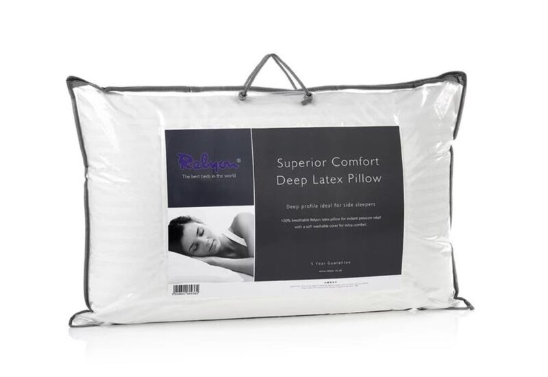 Relyon Superior Comfort Deep Latex Pillow - Lancaster Bed Company